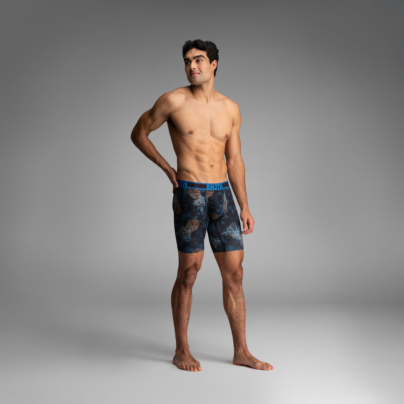 Pro Flex Max Boxer Brief: Tie Dye Pineapple Ombre-Navy – BN3TH.com