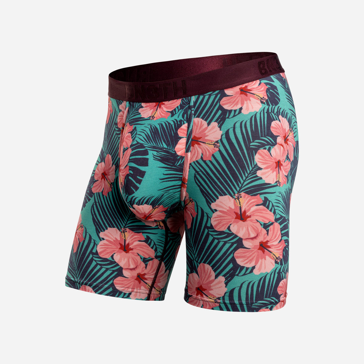 Classic Icon Boxer Brief with Fly: Hibiscus Bloom Zesty | BN3TH ...