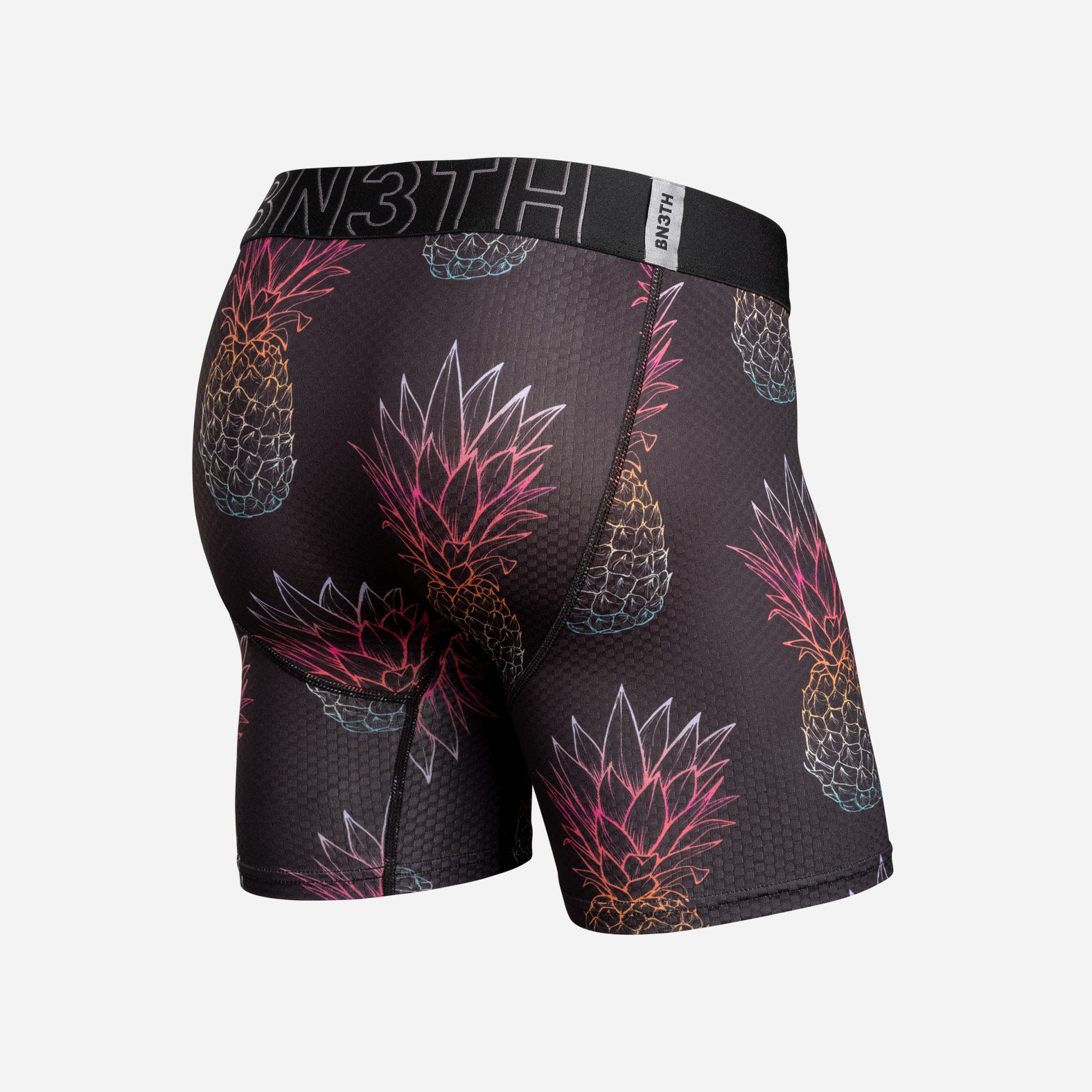Pro Agua X Boxer Brief: Oversized Pineapple Fade Black | BN3TH ...